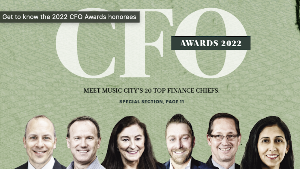 Evan Norton selected as 2022 CFO Honoree - ReVIDA® Recovery